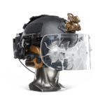 Ballistic Helmet with Face Shield