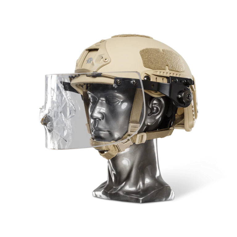 Face Shield for Ballistic Helmet