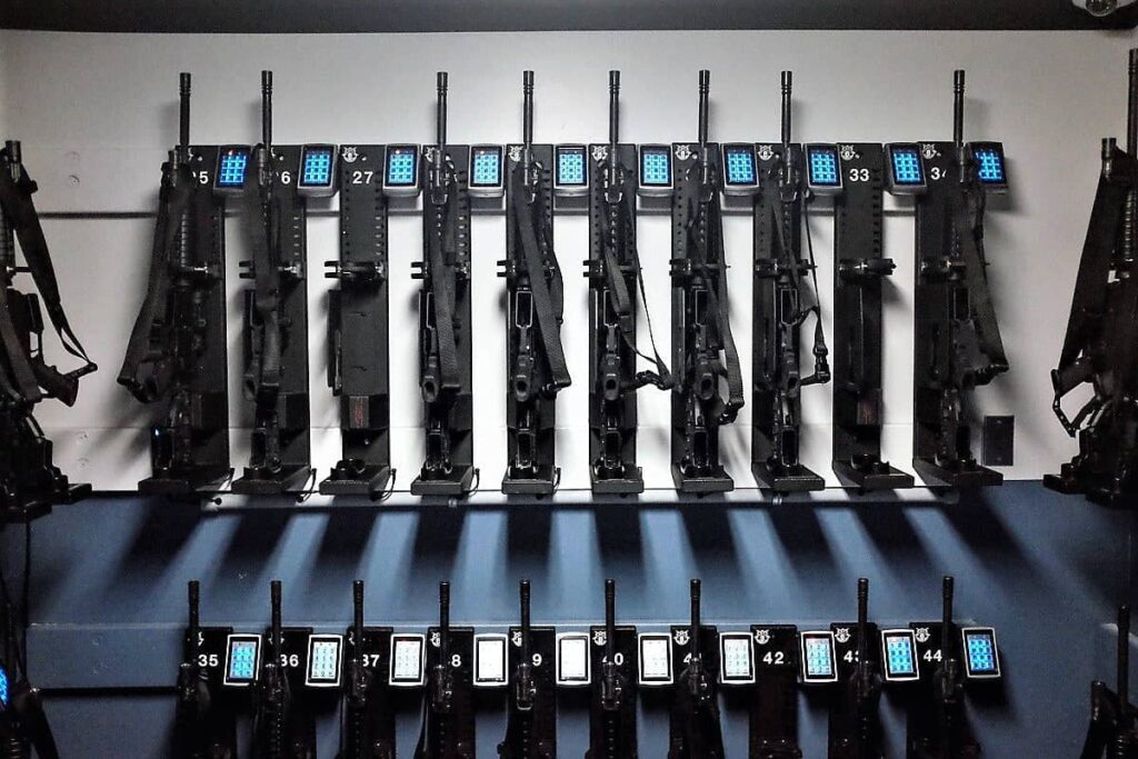 Covered 6 Ready to Deploy Rifle Rack